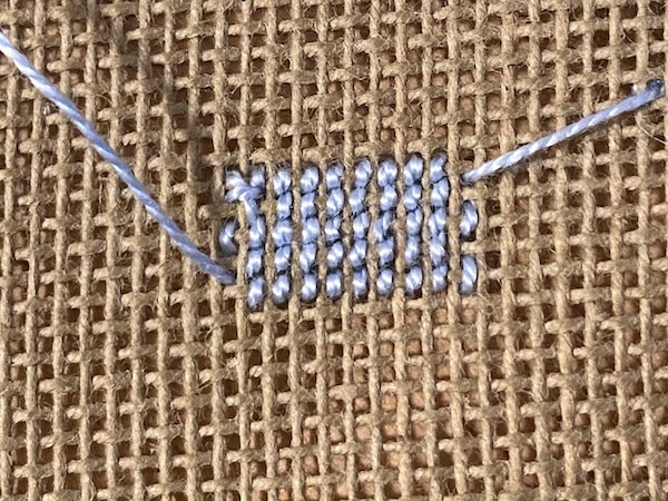Tent Stitch Tutorial: How to Do Half Cross, Continental & Basketweave